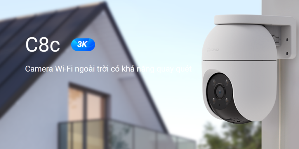 Camera Ngoài Trời Ezviz C8C 3K (5MP)