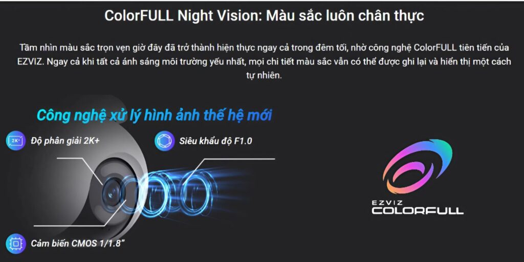 Camera Ezviz H8X ( 4MP ) Chính hãng